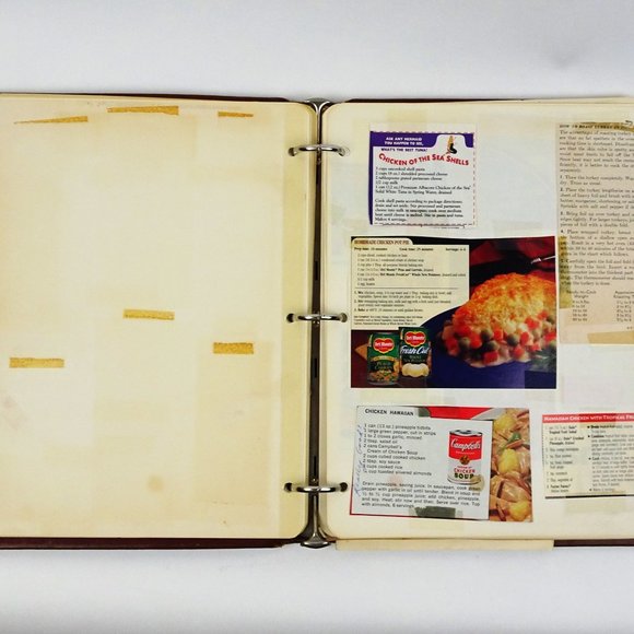 Custom | Kitchen | Vintage Cut Out Recipes 8s 90s Magazine Newspaper ...